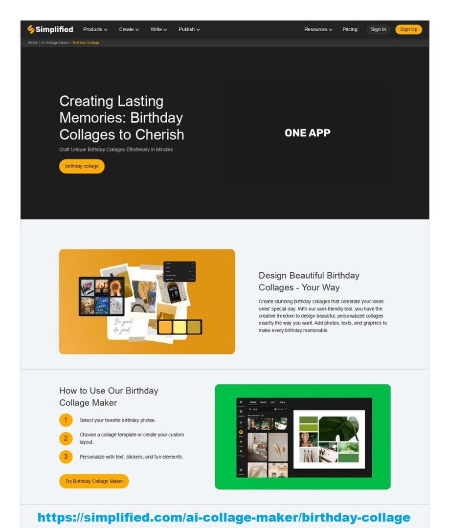 Create Eye-Catching Birthday Collages Online for Free - Celebrate the ...