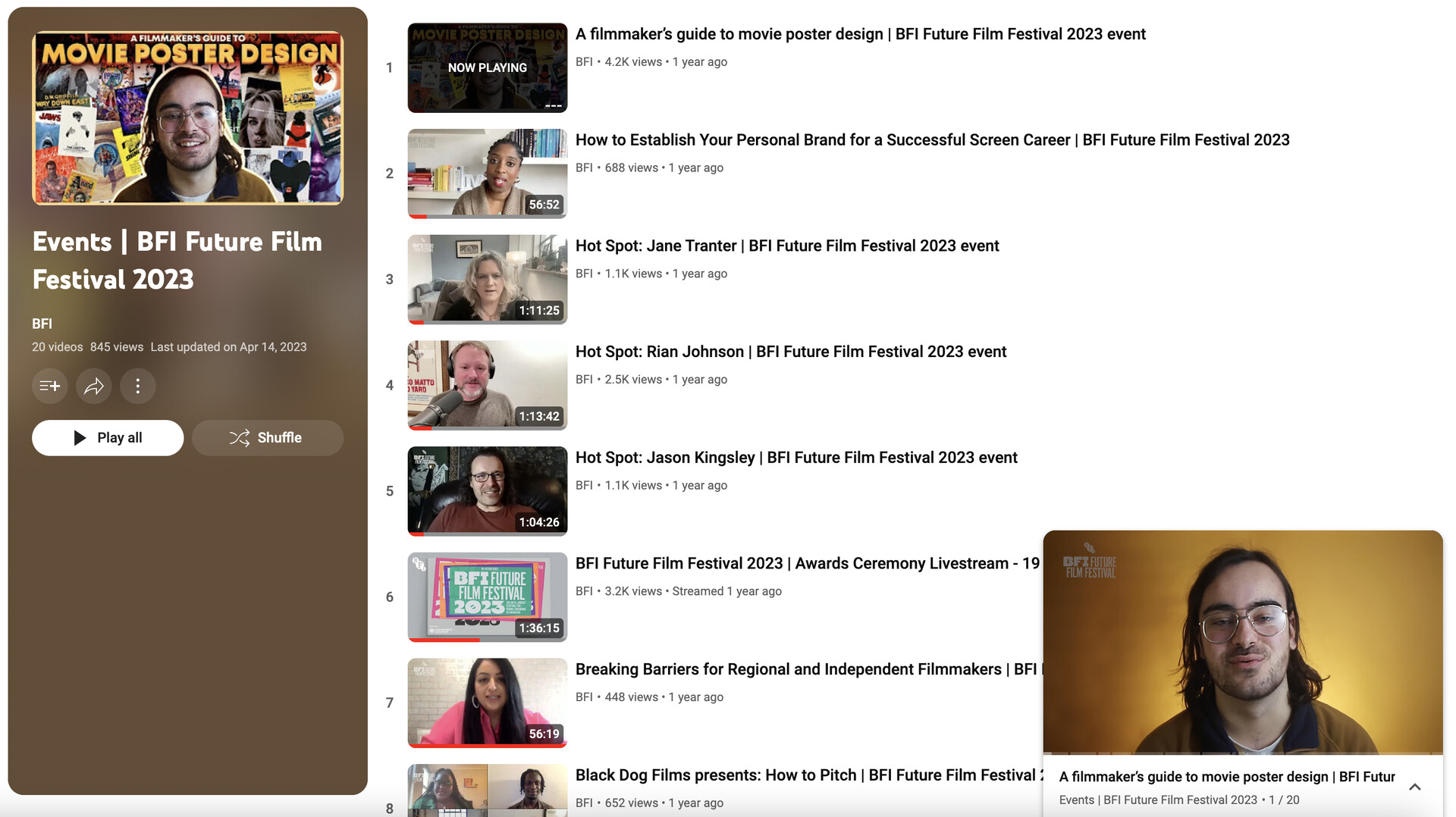 Photos of BFI Future Film Festival - FilmFreeway