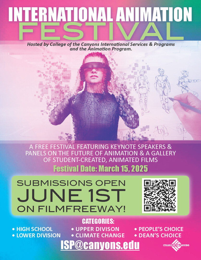 Photos of College of the Canyons International Animation Festival - FilmFreeway