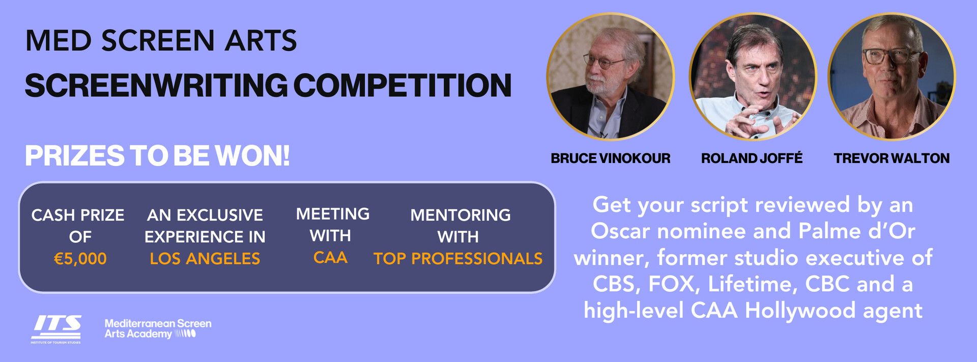 Photos of Med Screen Arts Screenwriting Competition - FilmFreeway