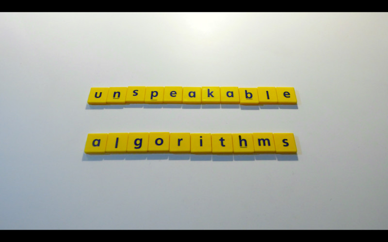 Unspeakable Algorithms - FilmFreeway