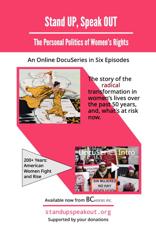 Stand UP, Speak OUT - 200+ Years: American Women Fight & Rise - FilmFreeway