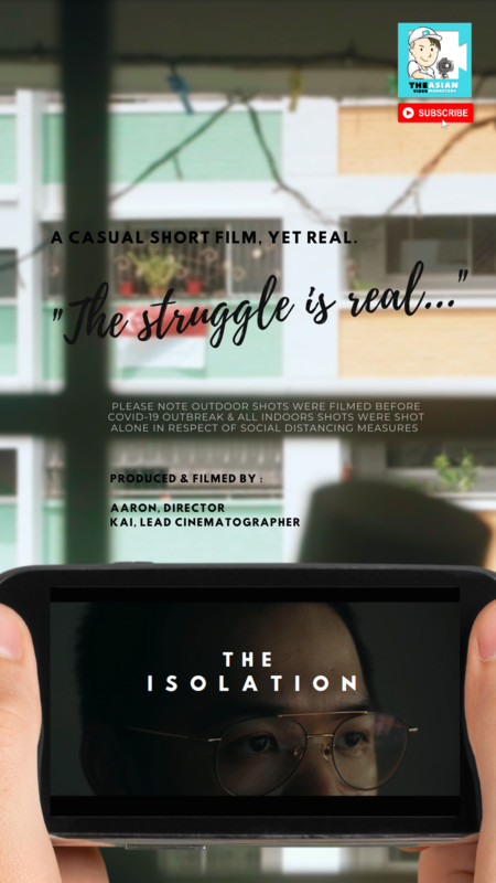 The Isolation ( A Self-Shot Short Film) - FilmFreeway