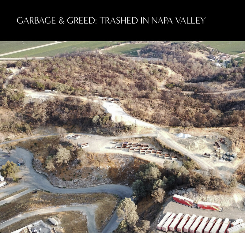 Garbage & Greed: Trashed in the Napa Valley - FilmFreeway