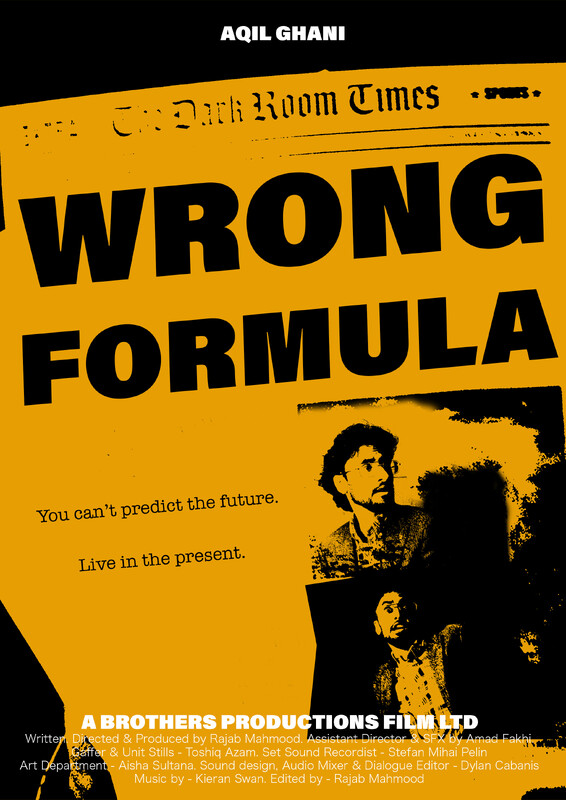 Wrong Formula - FilmFreeway