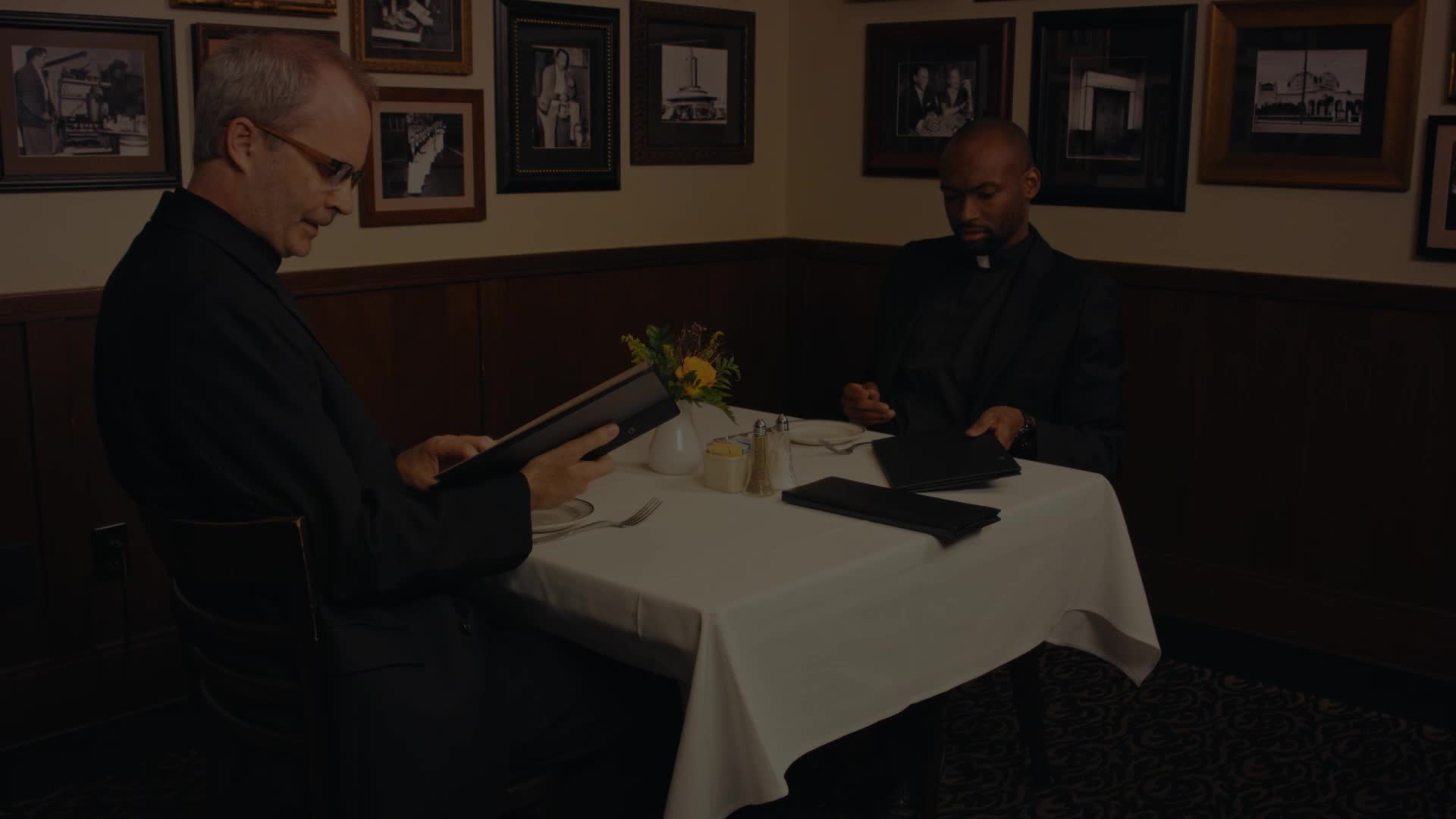 Two Priests In A Restaurant - FilmFreeway