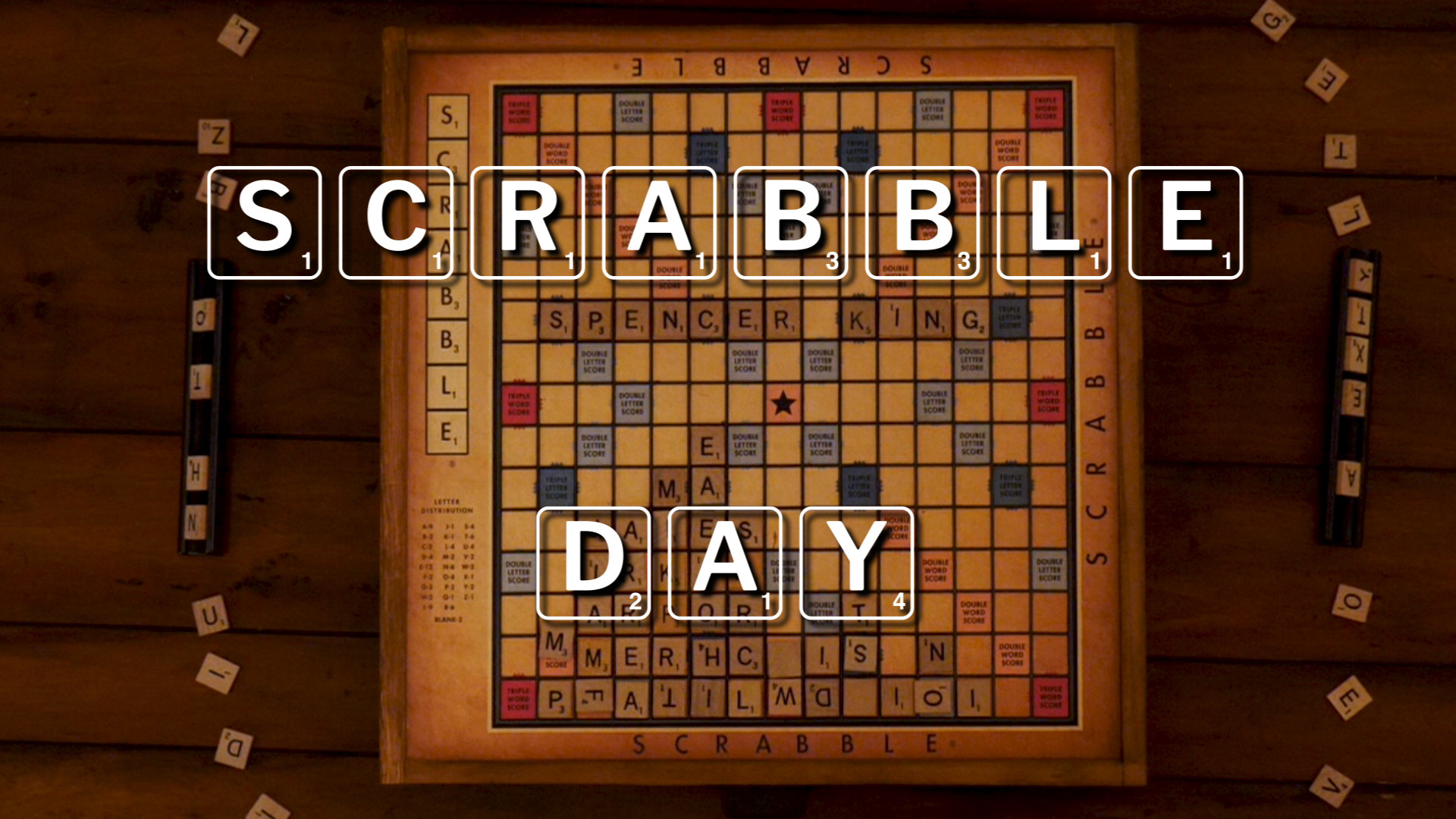 Scrabble Day - FilmFreeway