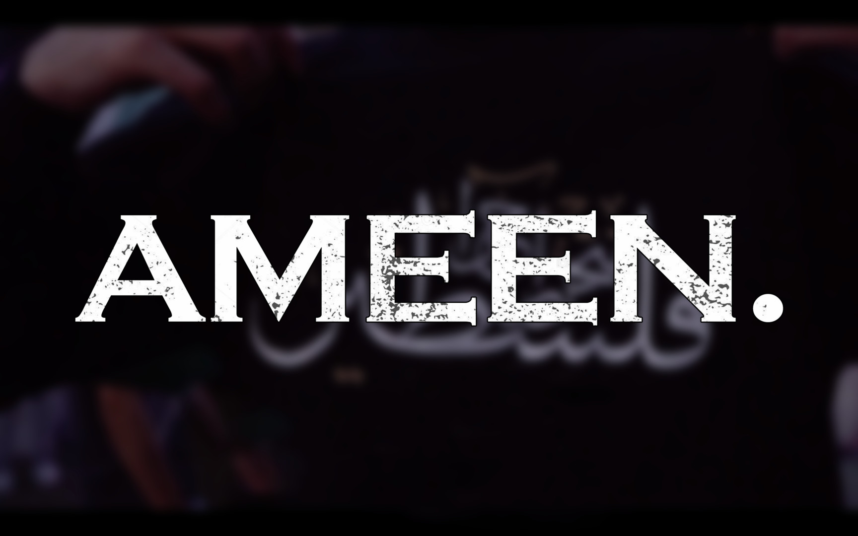 Ameen. - FilmFreeway