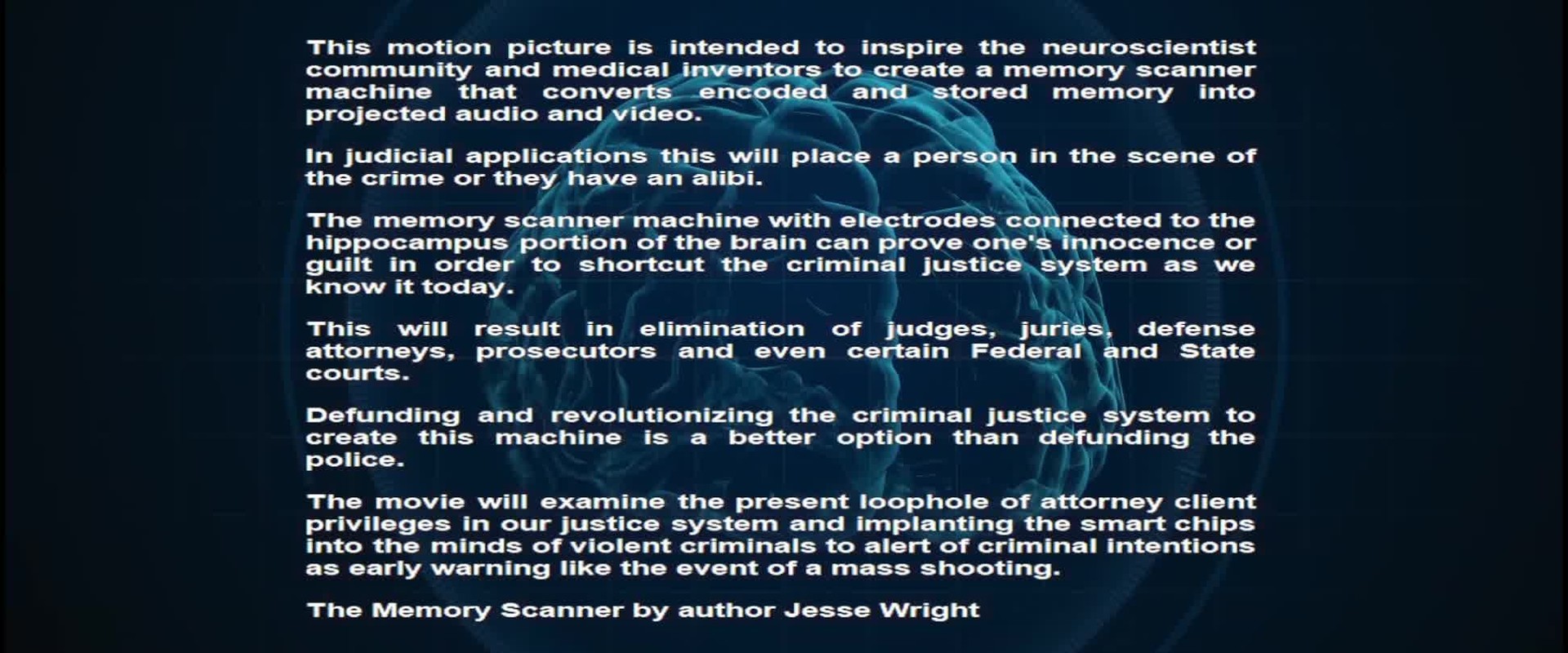 The Memory Scanner . Com - FilmFreeway