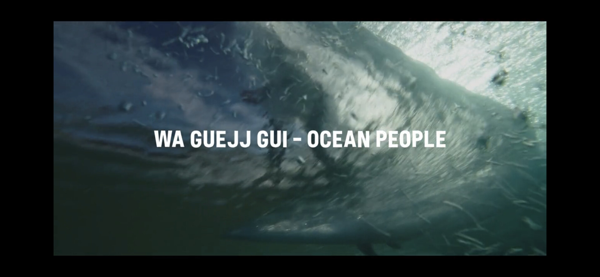 Wa Guejj Gui - Ocean People - FilmFreeway