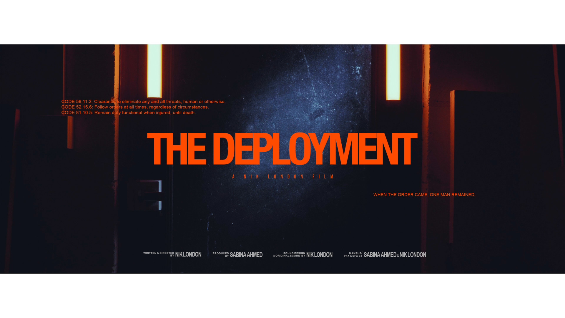 The Deployment - FilmFreeway