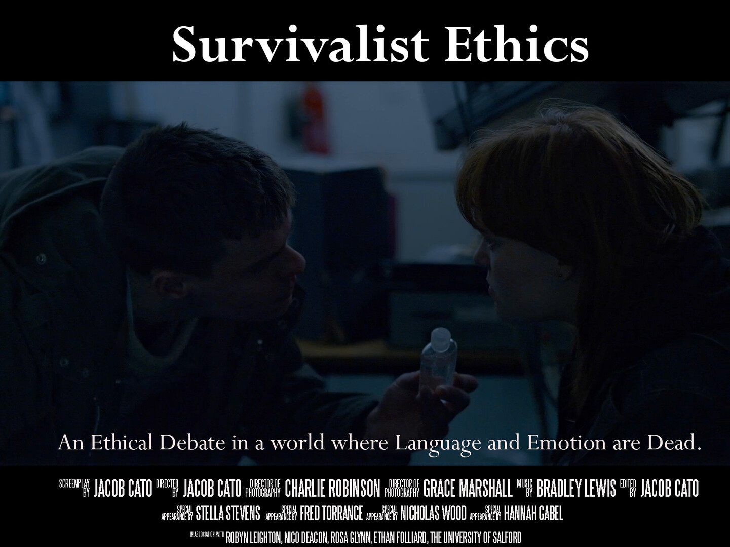 Survivalist Ethics. - FilmFreeway