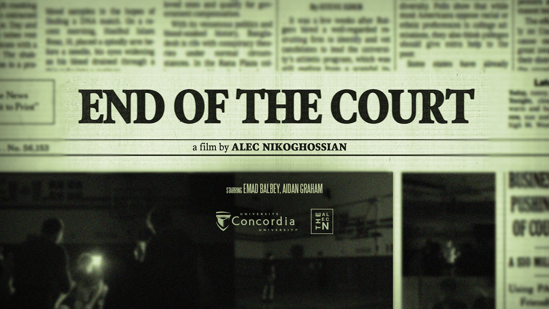 END OF THE COURT - FilmFreeway