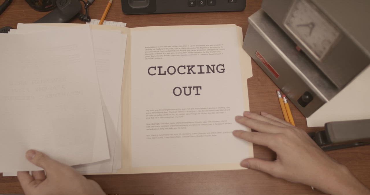 Clocking Out - FilmFreeway