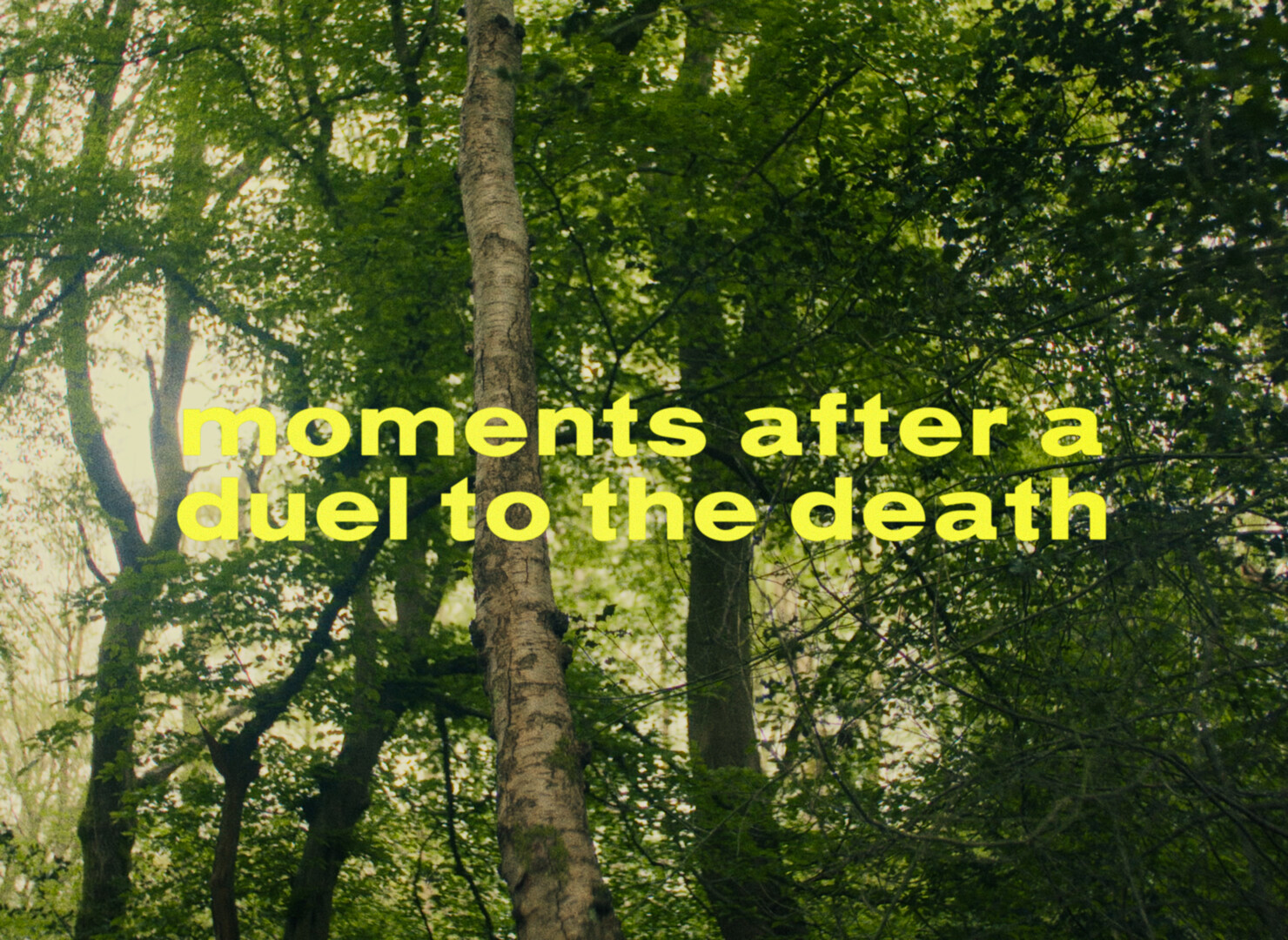 Moments After A Duel To The Death - FilmFreeway