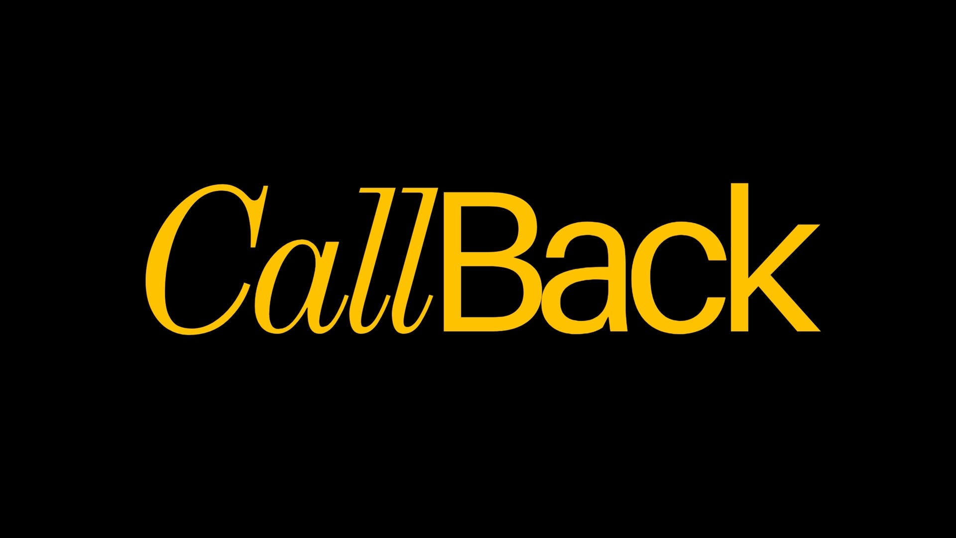 Callback - FilmFreeway