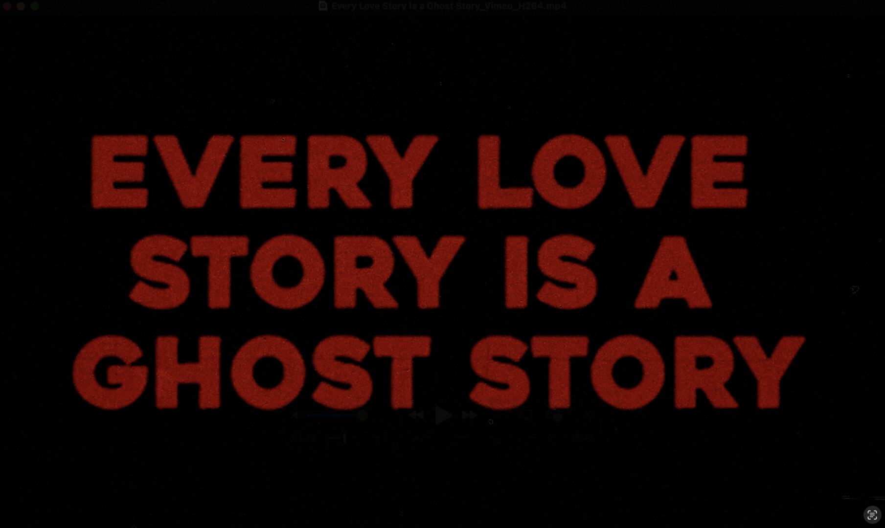 Every Love Story is a Ghost Story - FilmFreeway