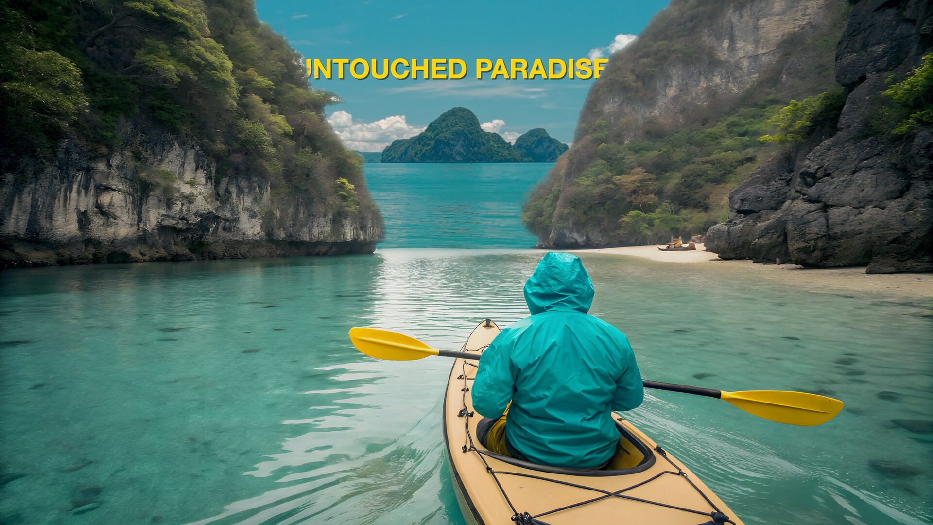 This Hidden Paradise is not on Any Map | Cinematic Drone & Kayak ...